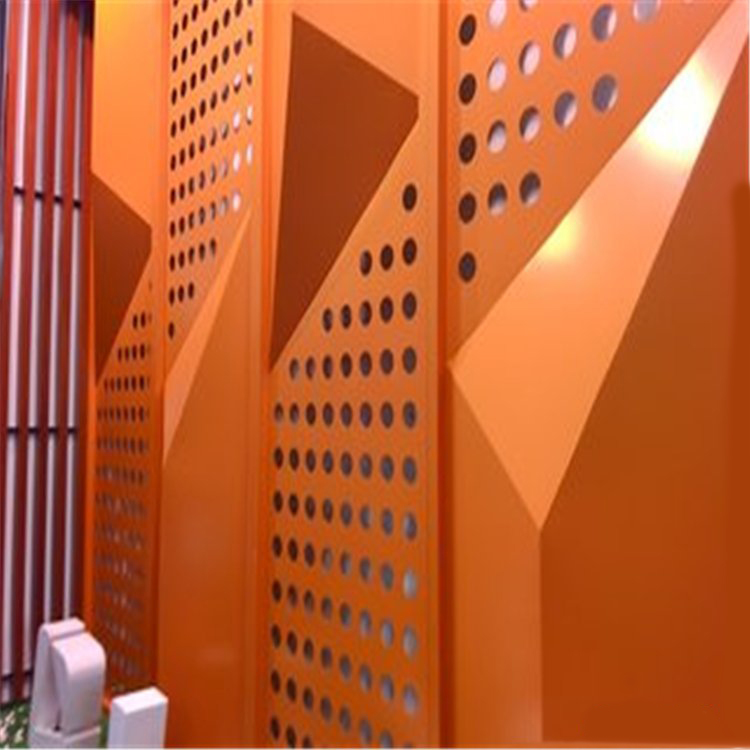 AAluminium Hyperbolic Panels curved plate colomn cladding